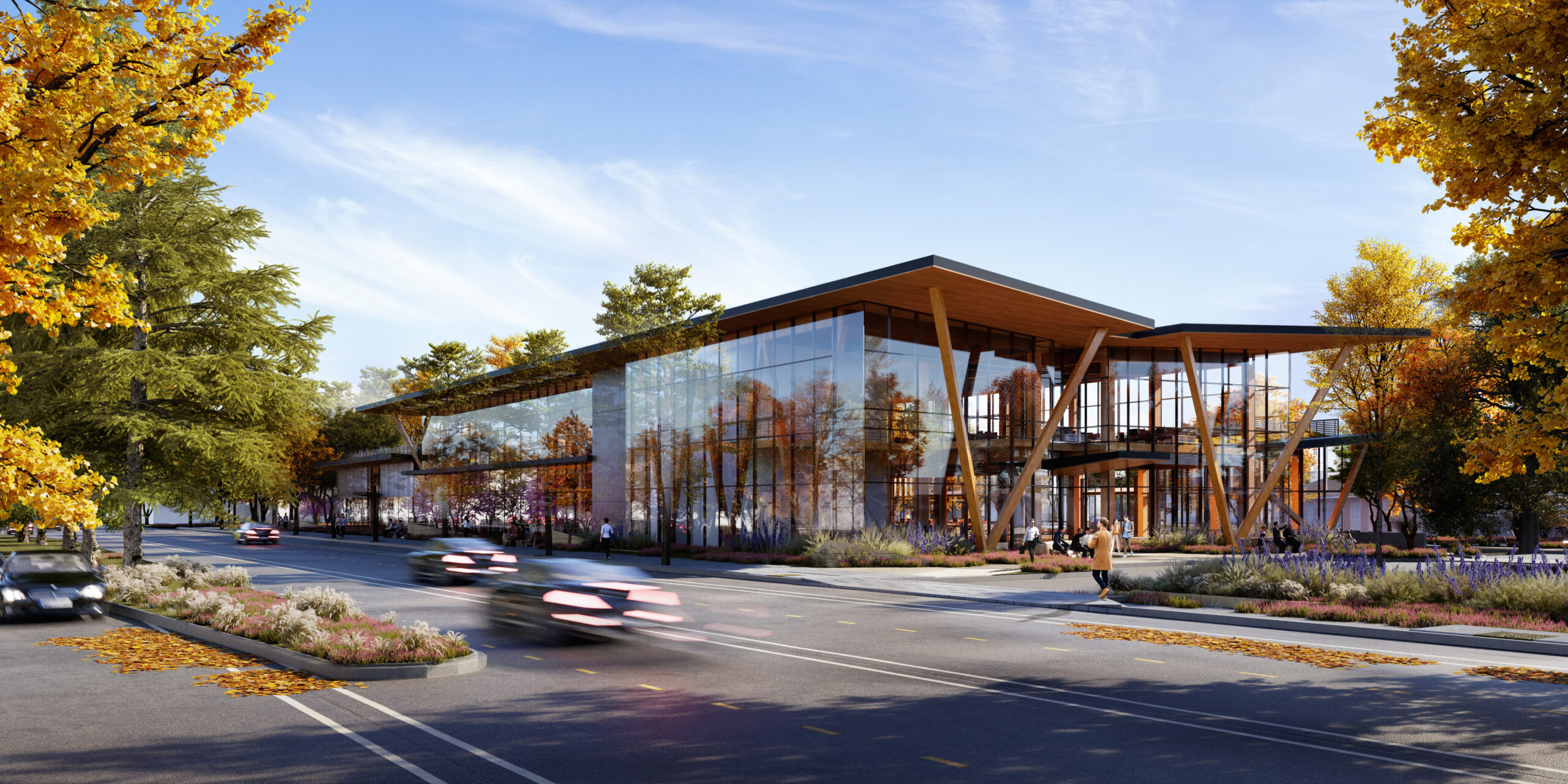 Verdant Sanctuary - Mass Timber Office Building - Form4